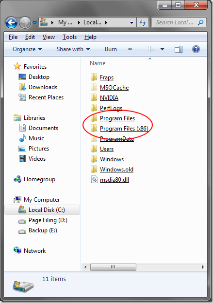 Windows764bittwoprogramfilesfoldersthumb Electric Monk